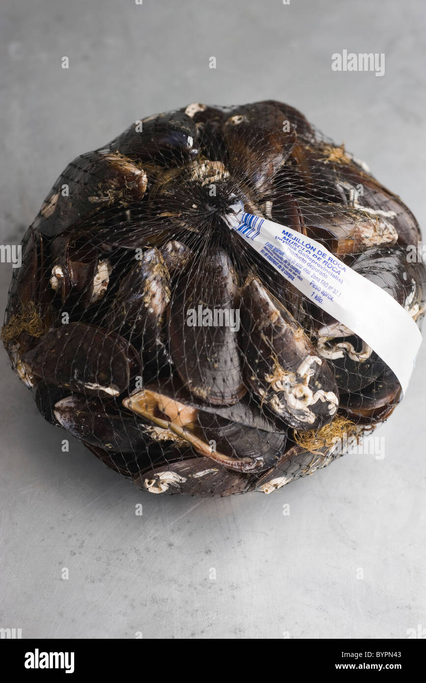 Bags of mussels hi-res stock photography and images - Alamy