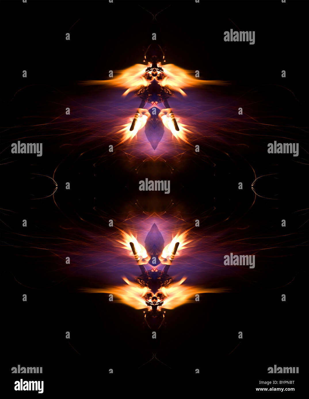 Fire abstract, moments of fire isolated on black Stock Photo - Alamy