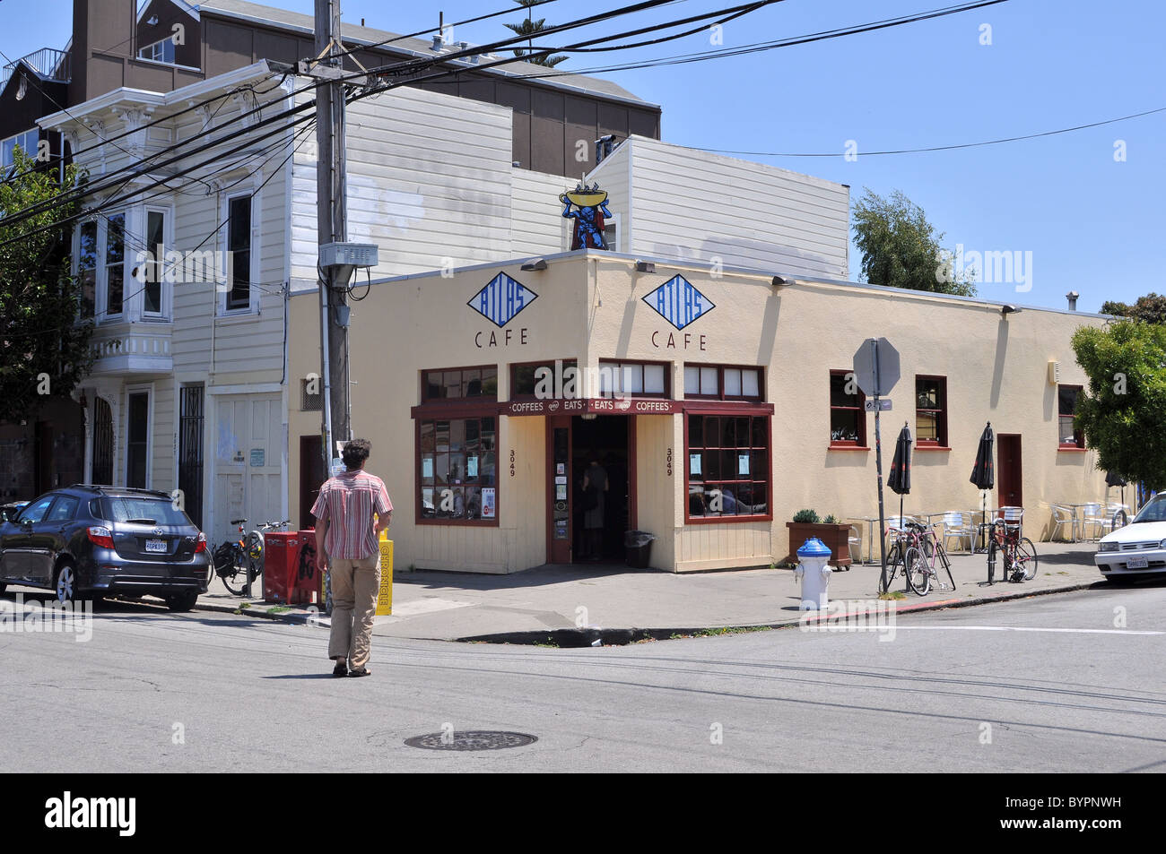 Atlas cafe san francisco hi-res stock photography and images - Alamy