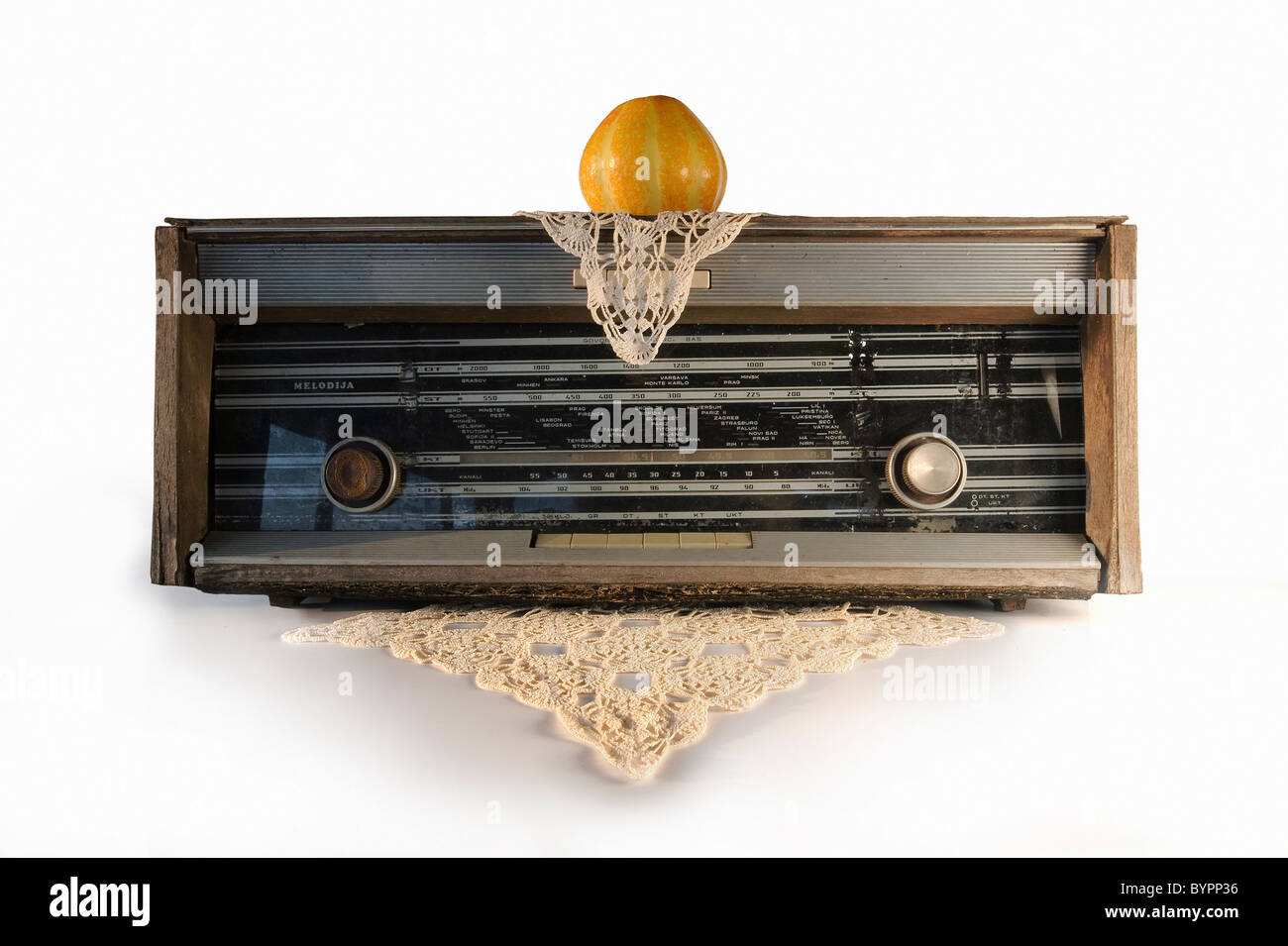 Old retro radio equipment Stock Photo - Alamy