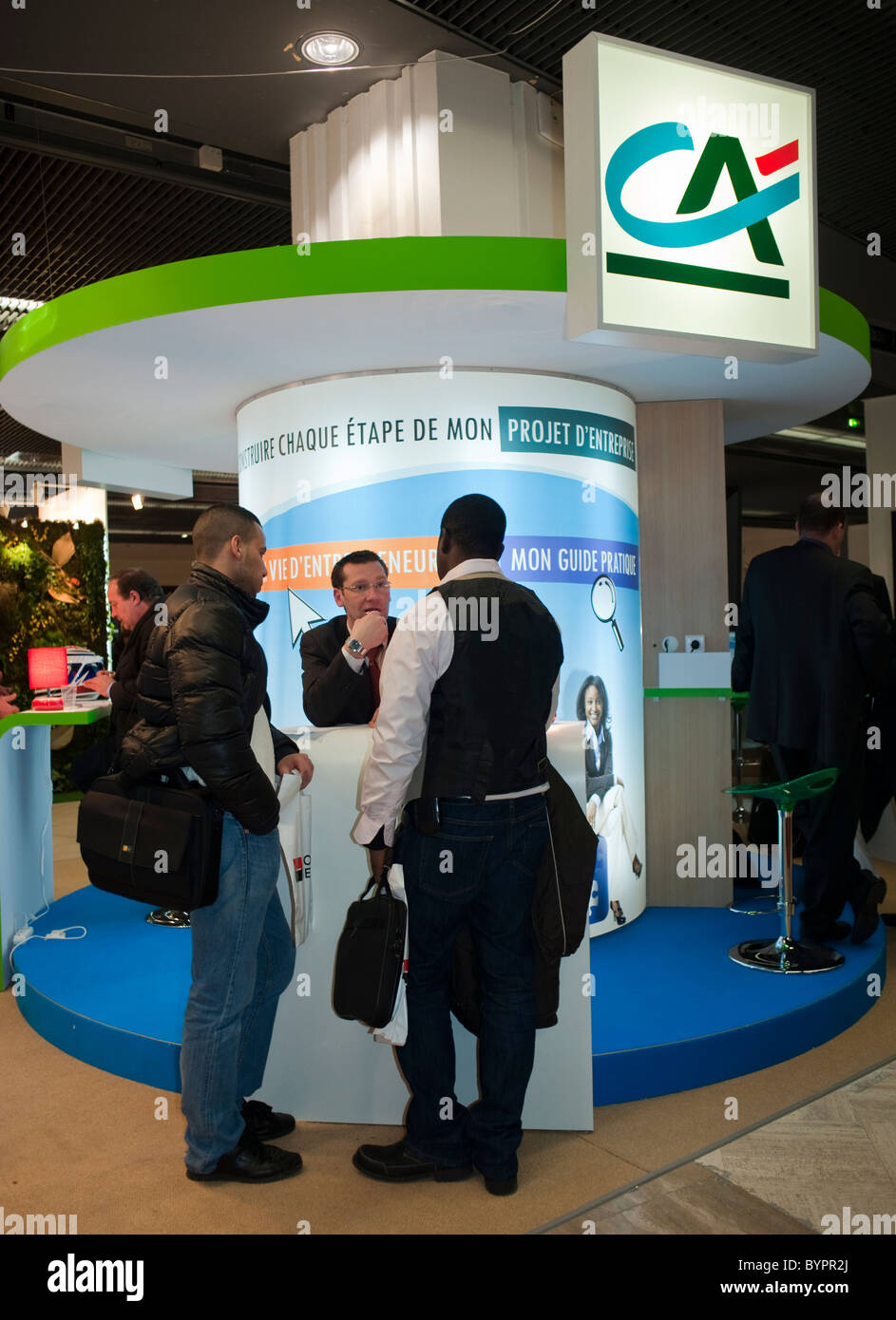 Paris, France, Business Trade Show, People Meeting, Entrepreneurs ...
