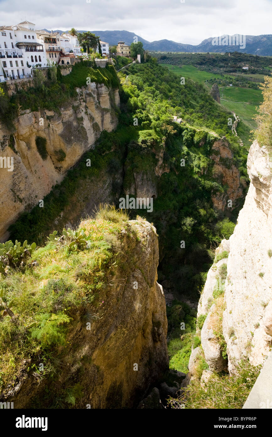 Traditional Spanish white building development / buildings which ...