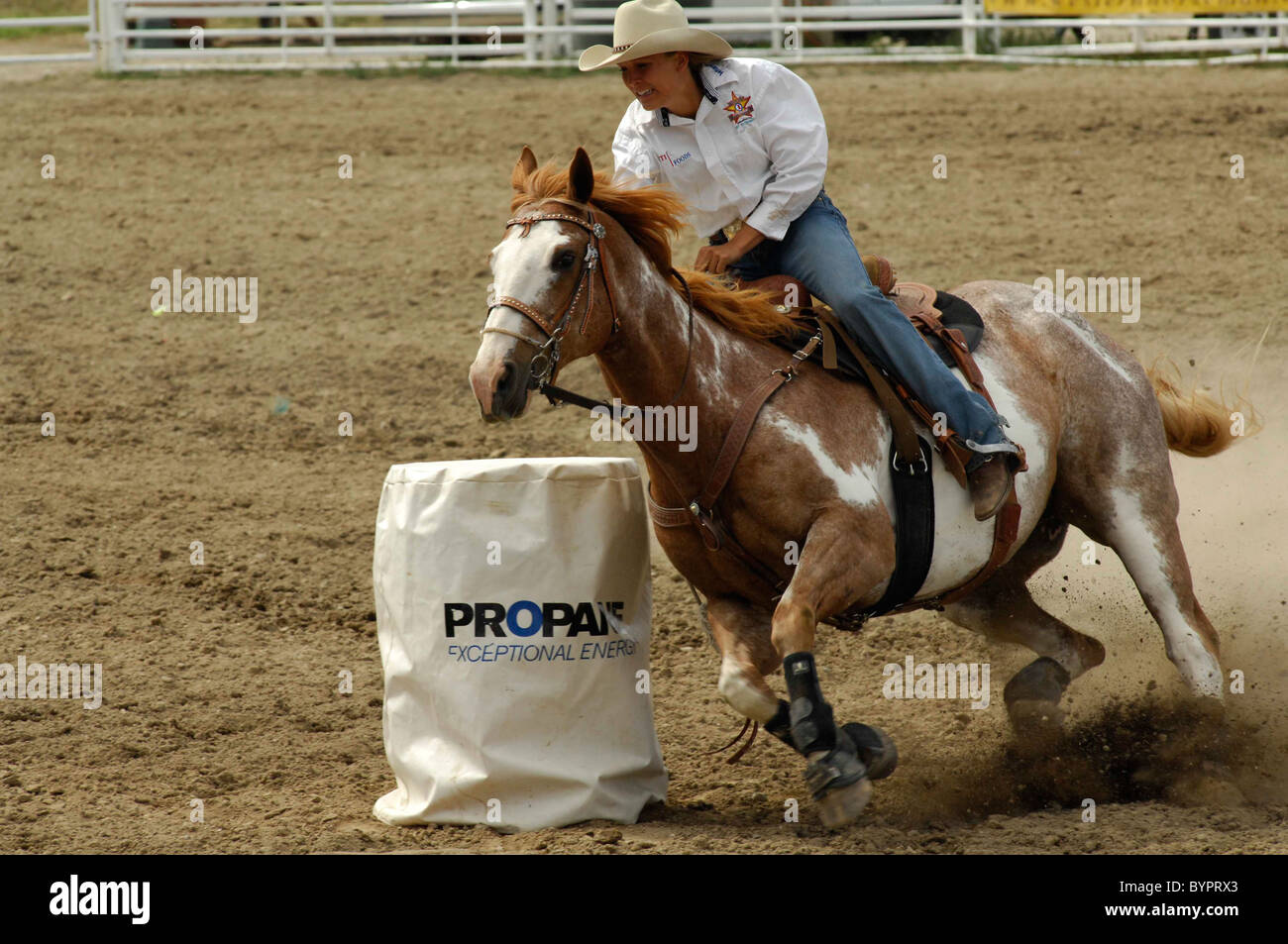 Barrel racing, Rodeo, Salmon, Idaho, Teen, Teenager, Girl, Girls, Horse ...