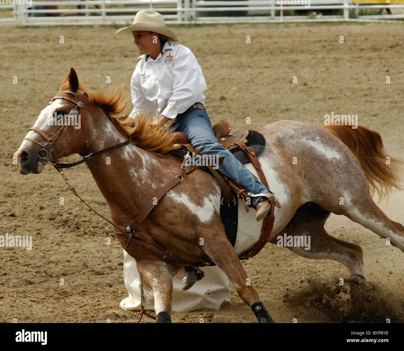 Barrel racing, Rodeo, Salmon, Idaho, Teen, Teenager, Girl, Girls, Horse ...