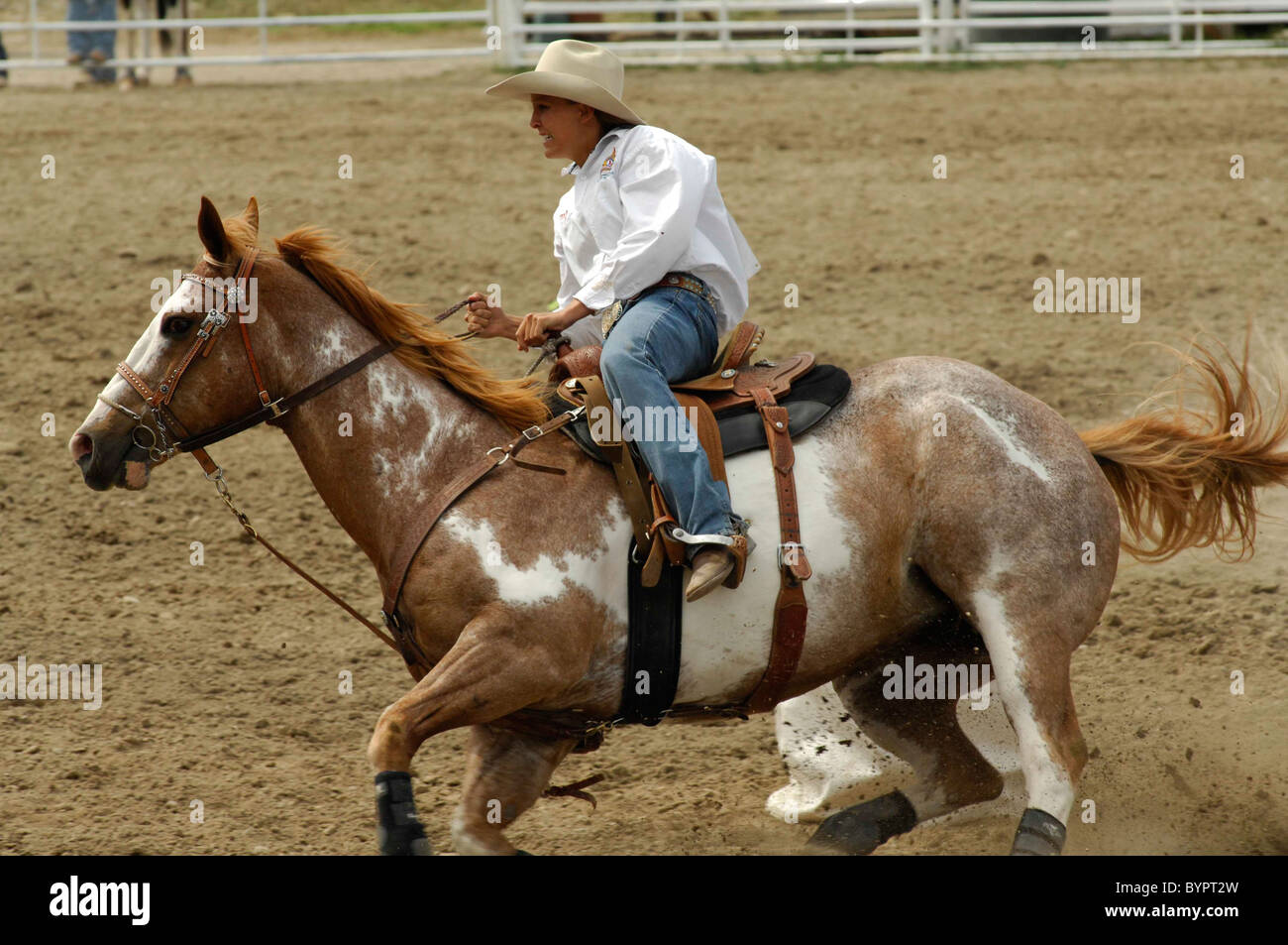 Barrel racing, Rodeo, Salmon, Idaho, Teen, Teenager, Girl, Girls, Horse ...