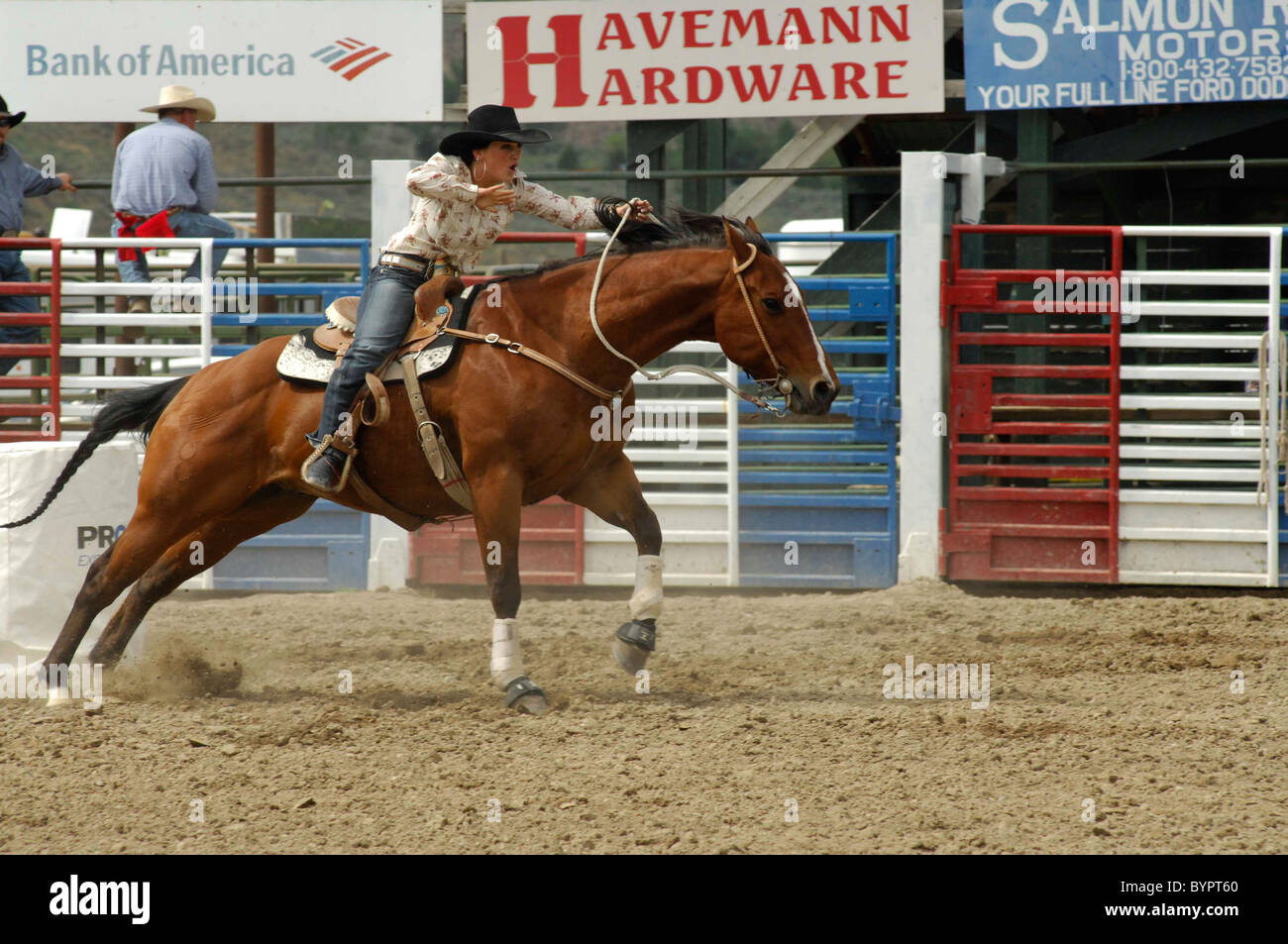 Barrel racing, Rodeo, Salmon, Idaho, Teen, Teenager, Girl, Girls, Horse ...