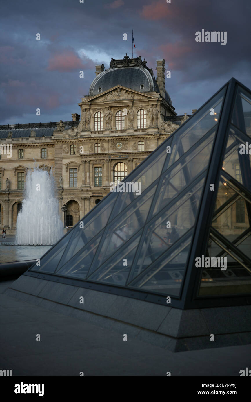 The Louvre Palace. Paris, France Stock Photo - Alamy