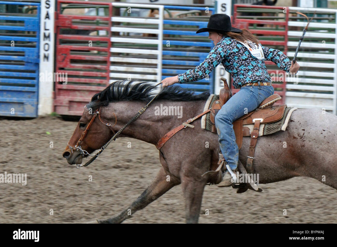 Barrel race teenager hi-res stock photography and images - Alamy