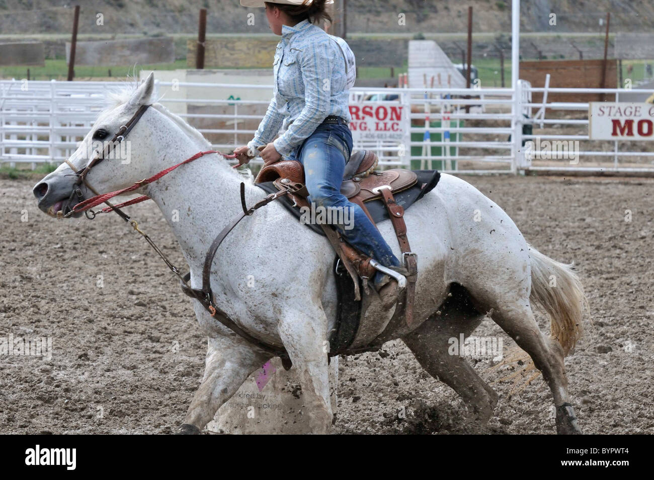 Barrel racing, Rodeo, Salmon, Idaho, Teen, Teenager, Girl, Girls, Horse ...