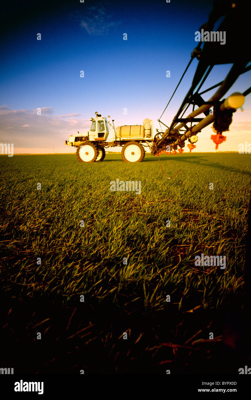 Chemical Application High Clearance Sprayer High Resolution Stock ...