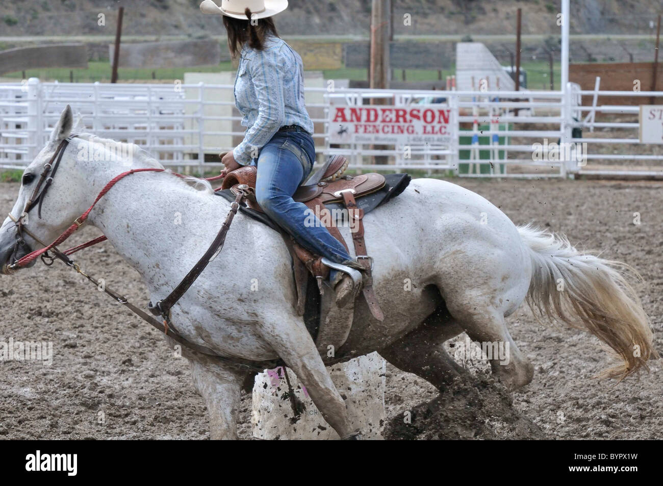 Barrel racing, Rodeo, Salmon, Idaho, Teen, Teenager, Girl, Girls, Horse ...