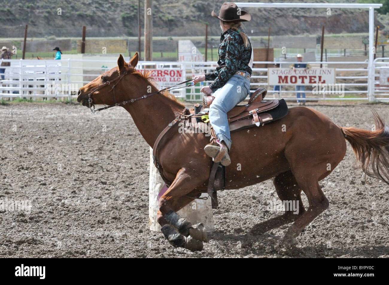Barrel racing, Rodeo, Salmon, Idaho, Teen, Teenager, Girl, Girls, Horse ...