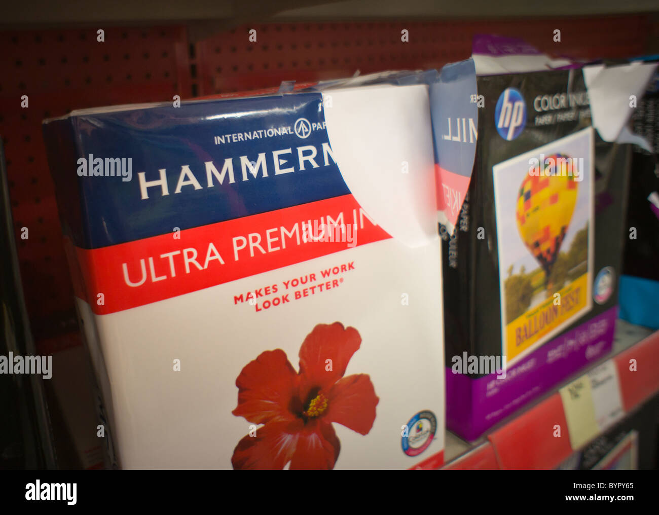 Packages of Hammermill, manufactured by International Paper, and other ...