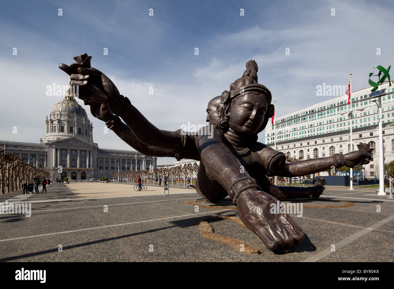 San francisco city hall statue hi-res stock photography and images - Alamy