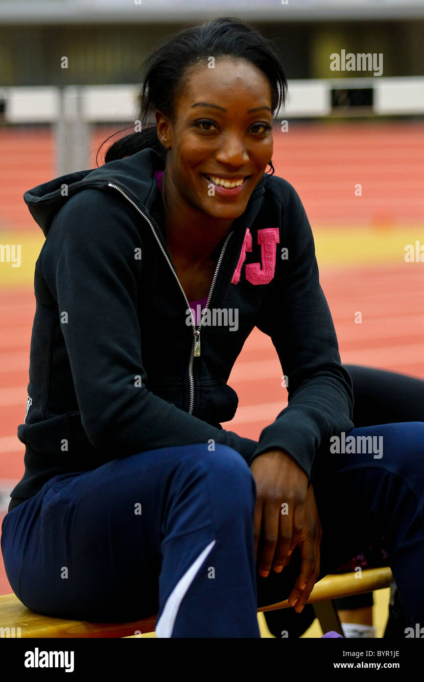 Linz Austria February 3 Linz Indoor Track And Field Meeting In The Gugl Arena On February 3