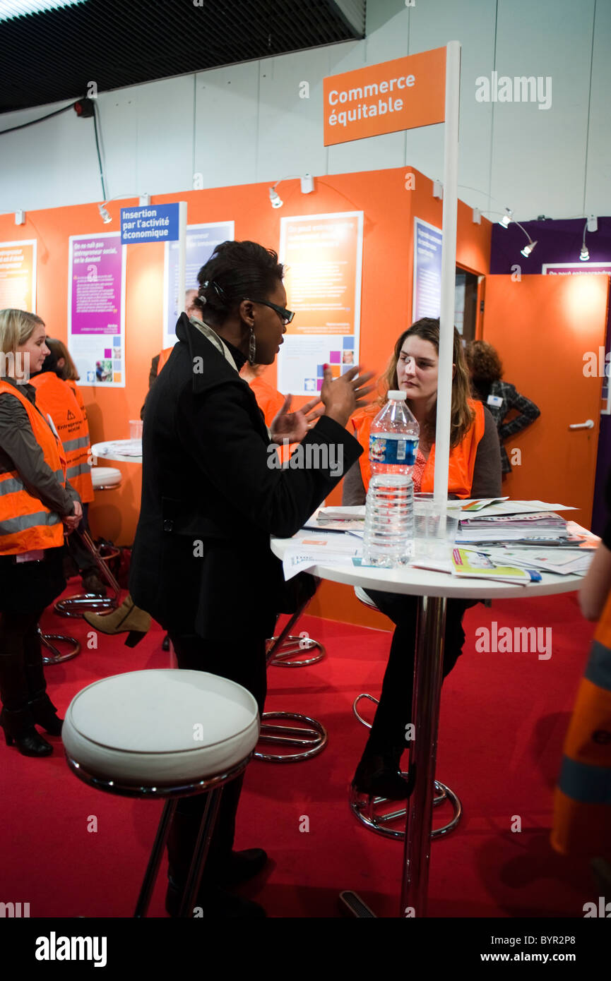 Paris, France, Business Trade Show, People Meeting, Entrepreneurs ...