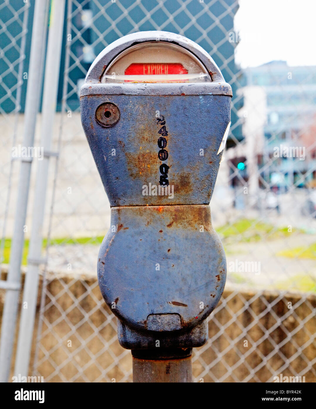 expired parking meter Stock Photo - Alamy