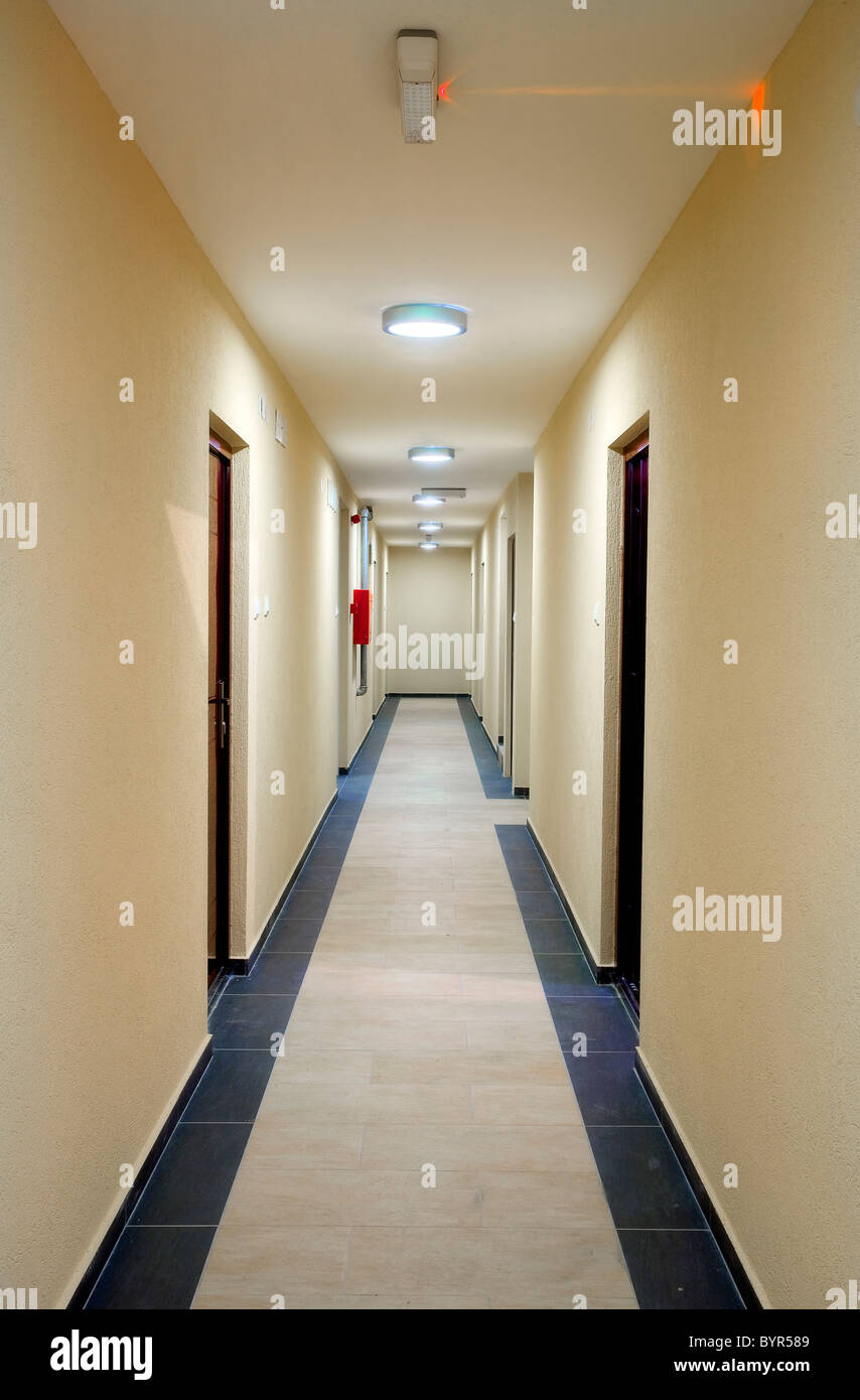 Entrance Hallway Of An American House High Resolution Stock Photography ...