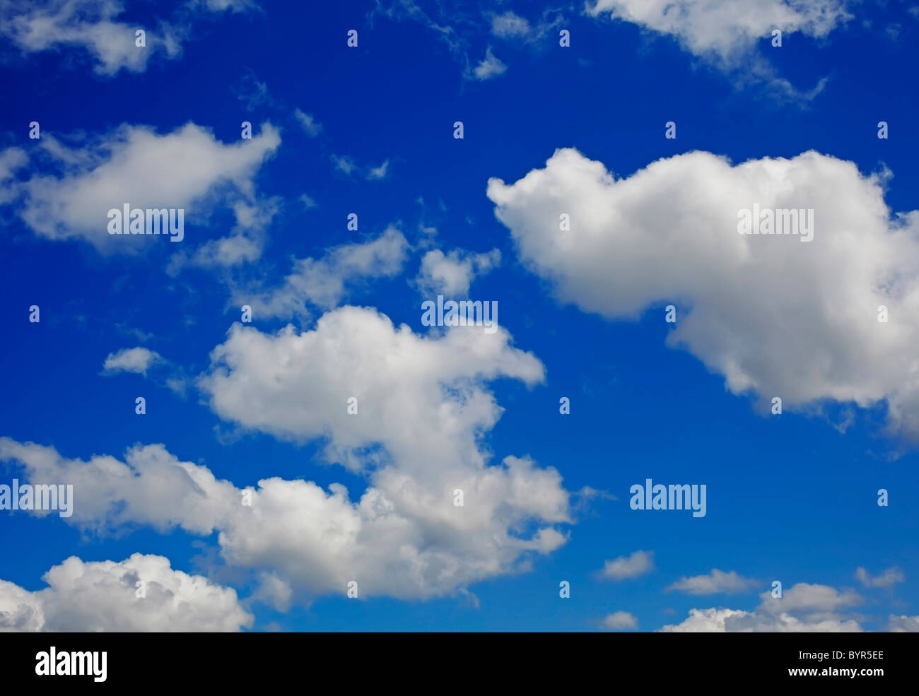 blue sky with clouds Stock Photo - Alamy