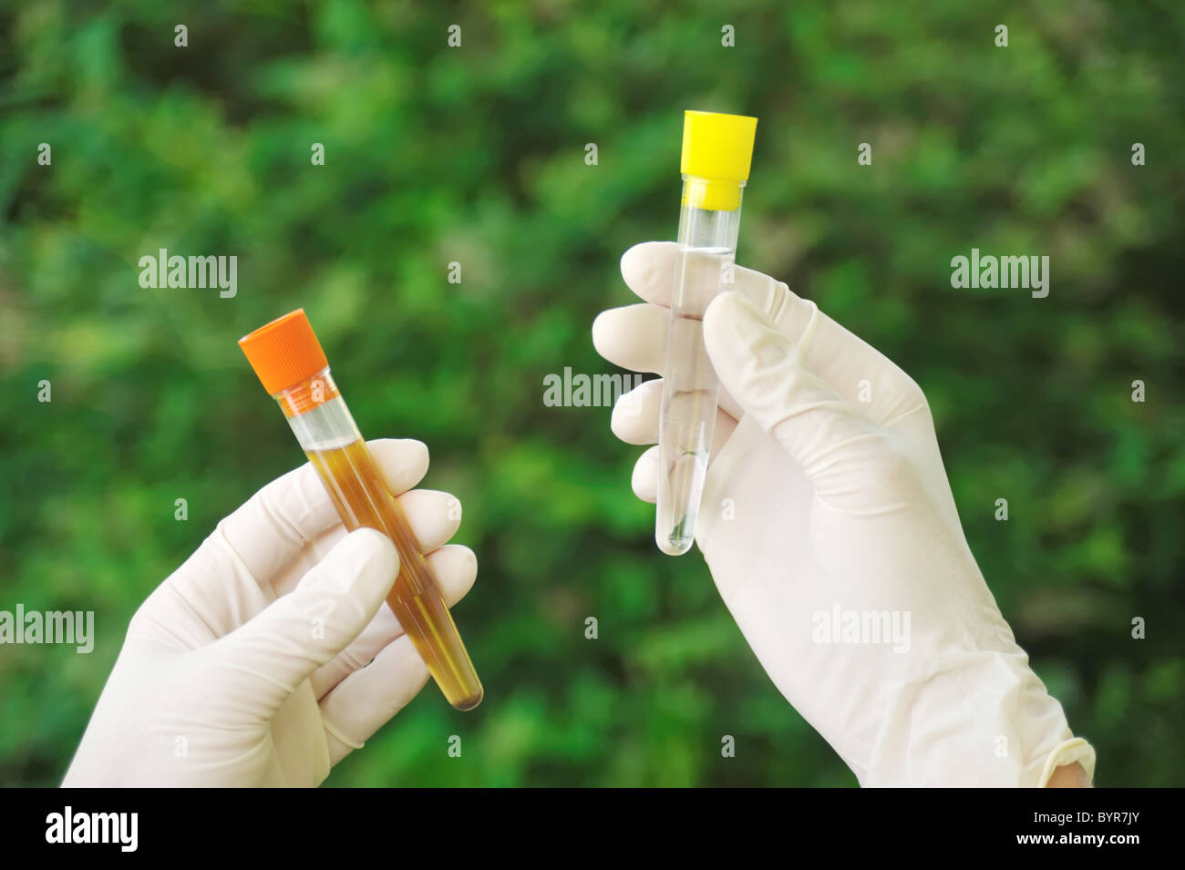 Plastic waste samples hi-res stock photography and images - Alamy