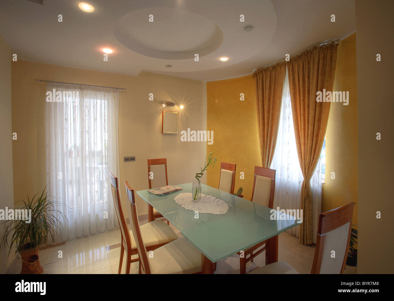 New modern house interior Stock Photo - Alamy