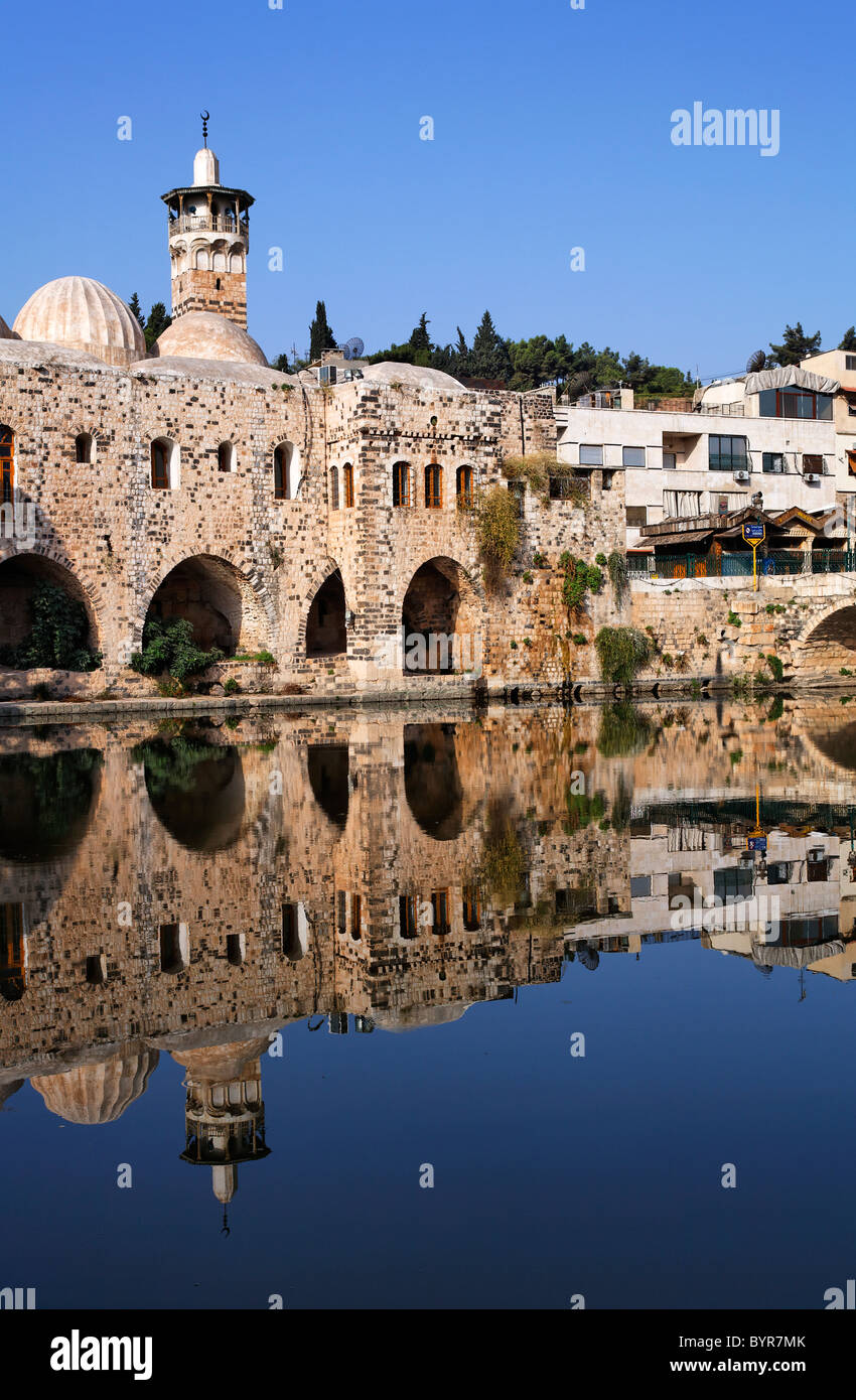 Reflection old town area hama hi-res stock photography and images - Alamy