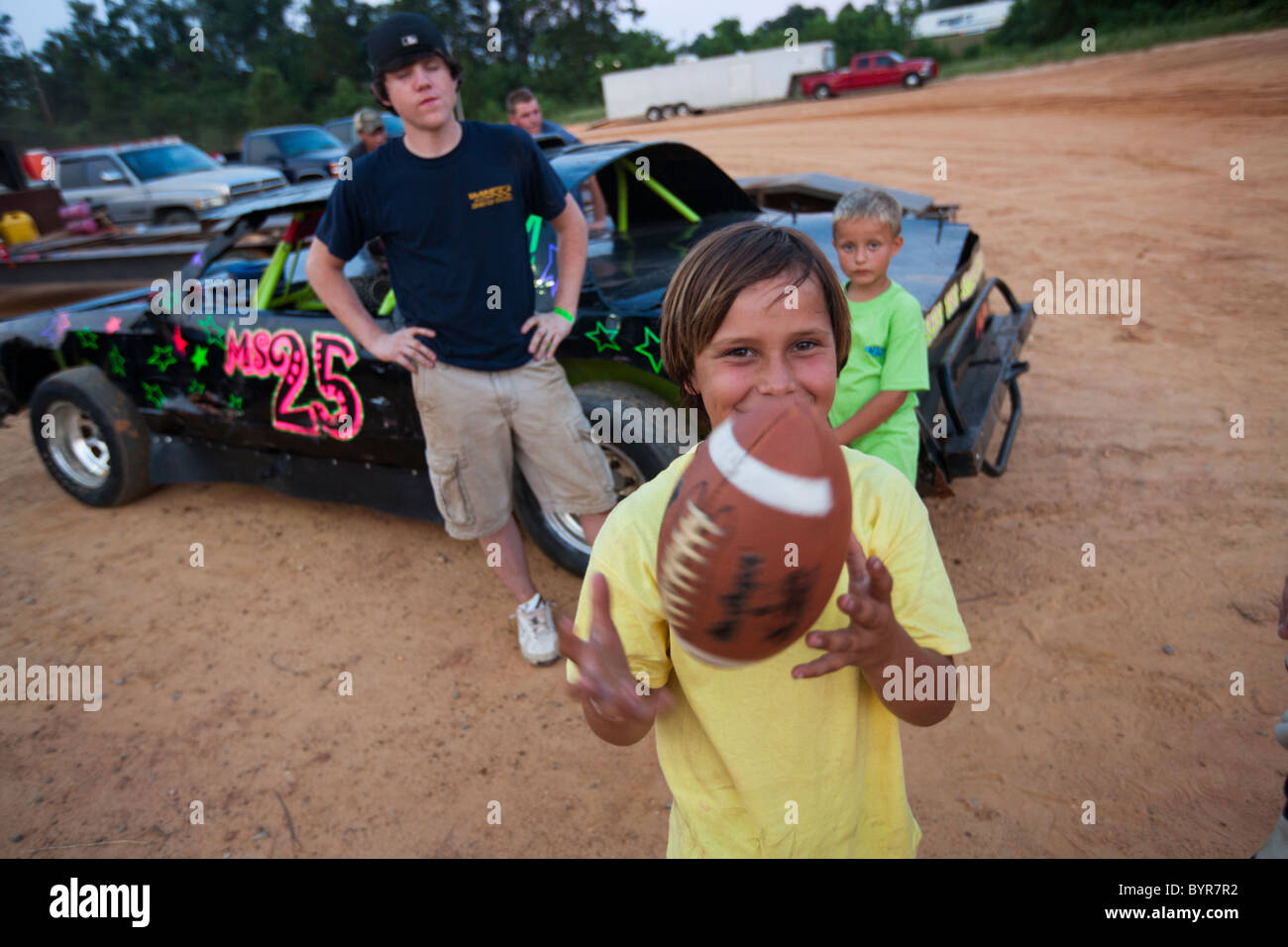 Pit stop girl hi-res stock photography and images - Alamy