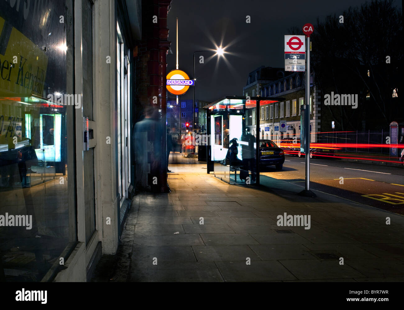 Chalk farm underground station hi-res stock photography and images - Alamy