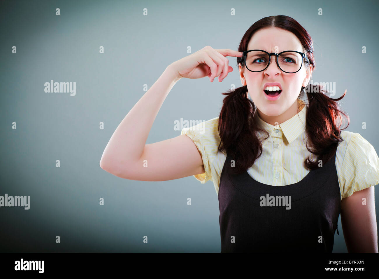 Fazed expression hi-res stock photography and images - Alamy