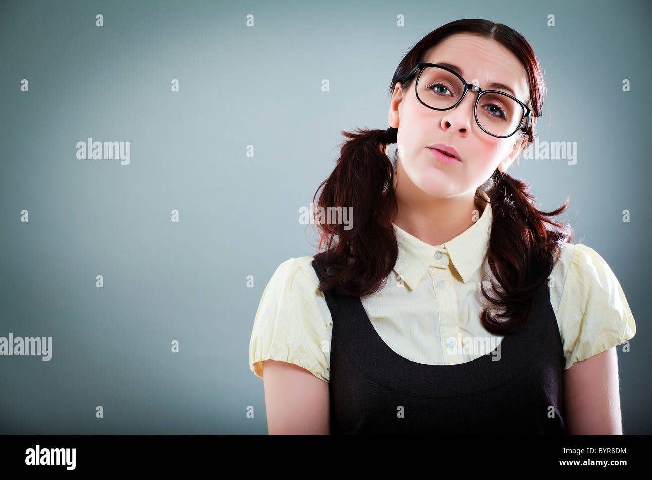 Bewildered girl hi-res stock photography and images - Alamy