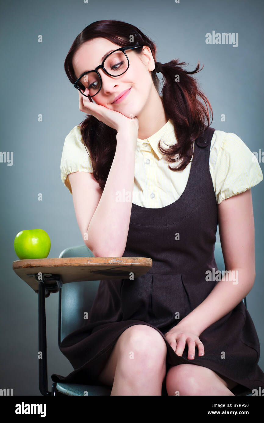 Geeky Teenager High Resolution Stock Photography and Images - Alamy