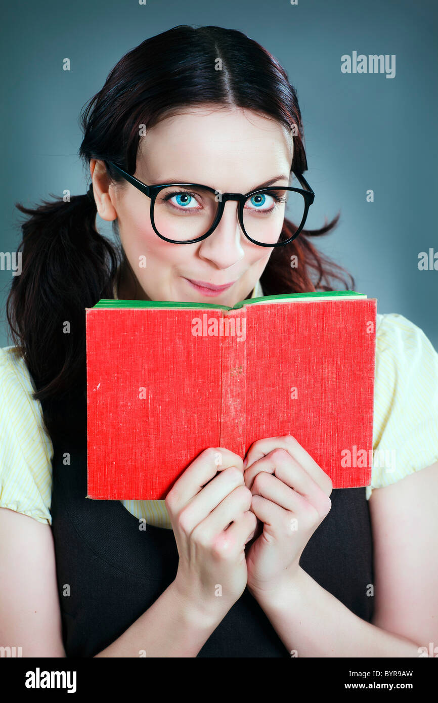 Stupid school girl hi-res stock photography and images - Alamy