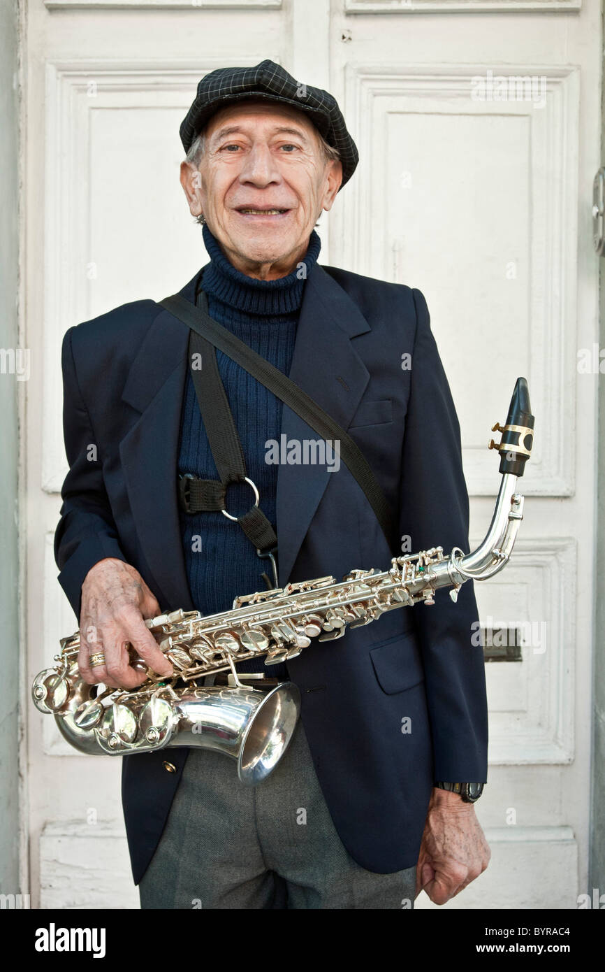 street portrait strolling Mexican musician proudly holding his beloved ...