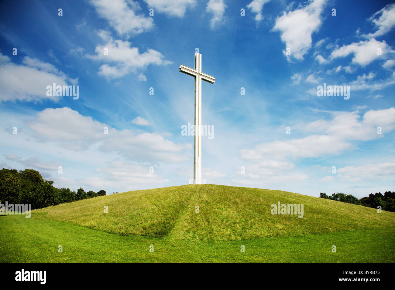 Papal cross hi-res stock photography and images - Alamy