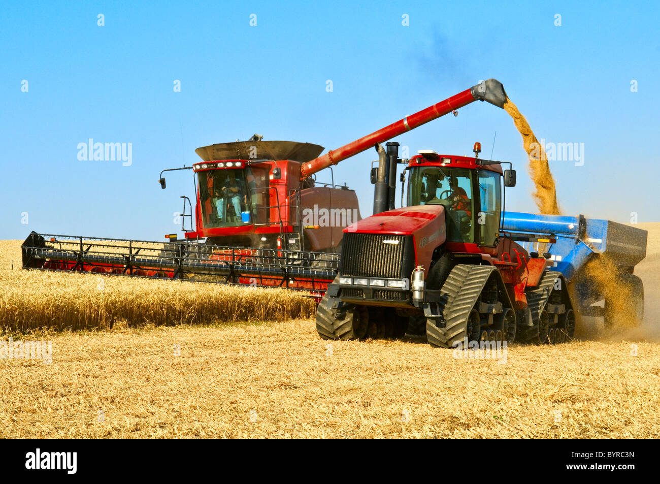 Case Ih Combine Clipart