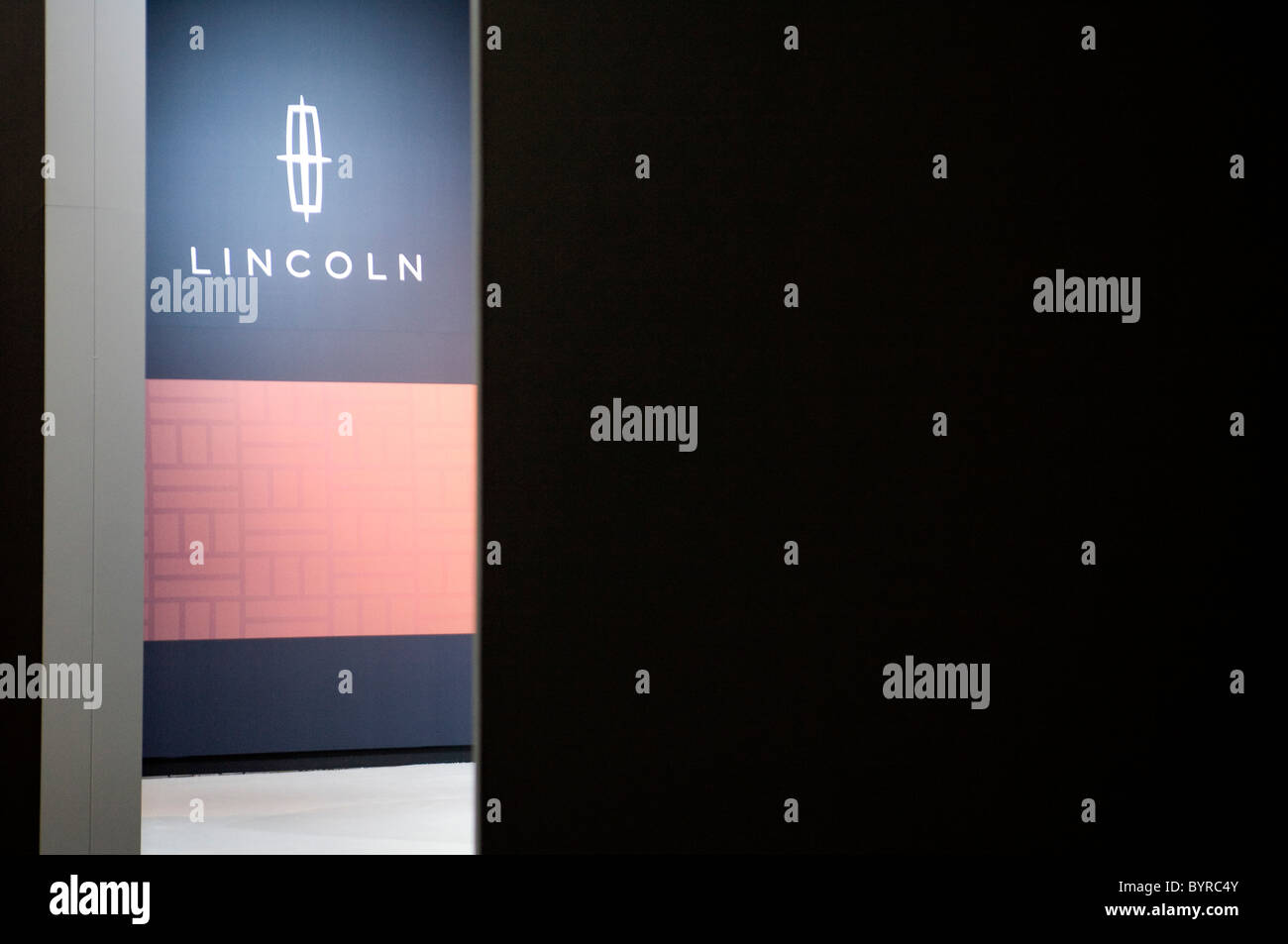 Lincoln cars at the Washington Auto Show Stock Photo - Alamy