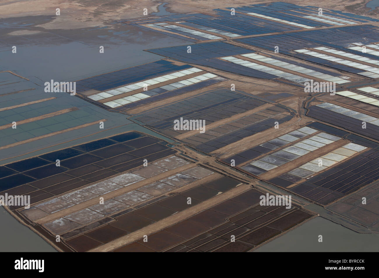Rann of kutch salt aerial hi-res stock photography and images - Alamy