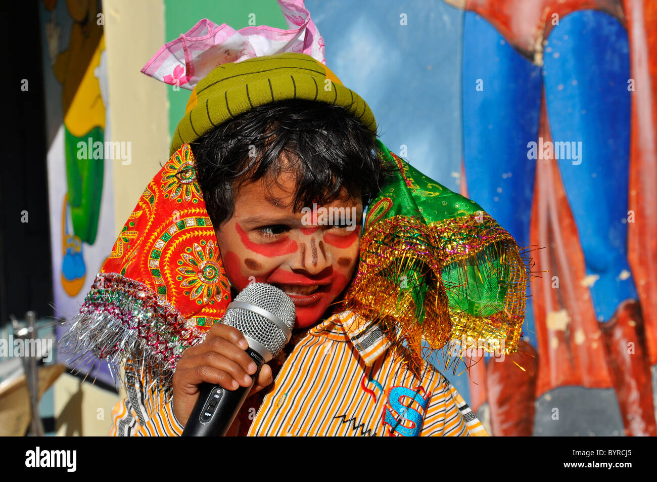 Speaking boy hi-res stock photography and images - Alamy