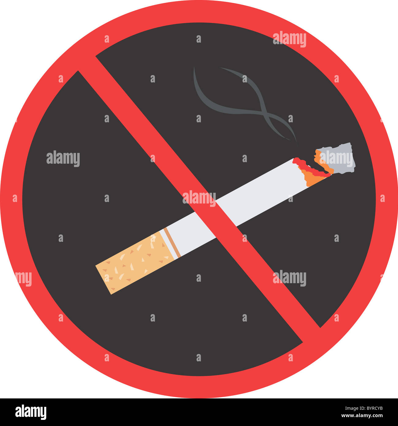 Smoking logo hi-res stock photography and images - Alamy
