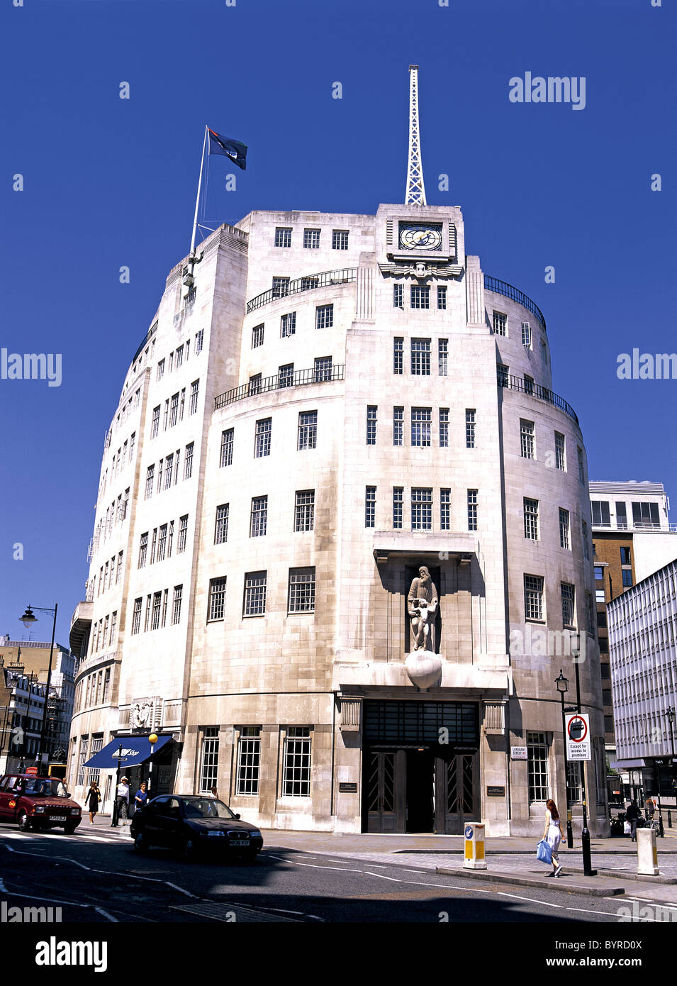 BBC Broadcasting House, Regent Street, London, England Stock Photo - Alamy