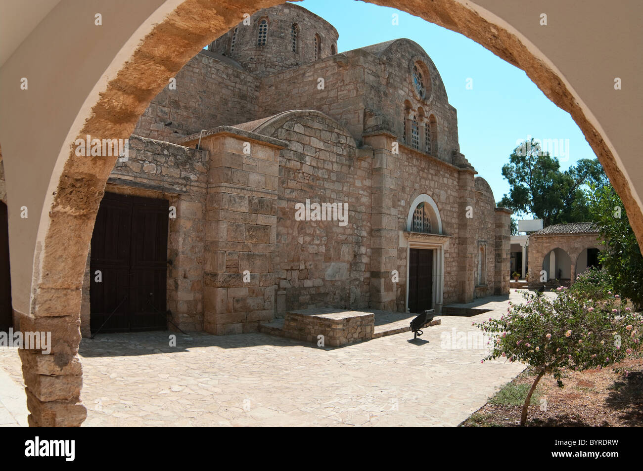 St. Barnabas monastery and icon museum near Salamis, Famagusta, North ...