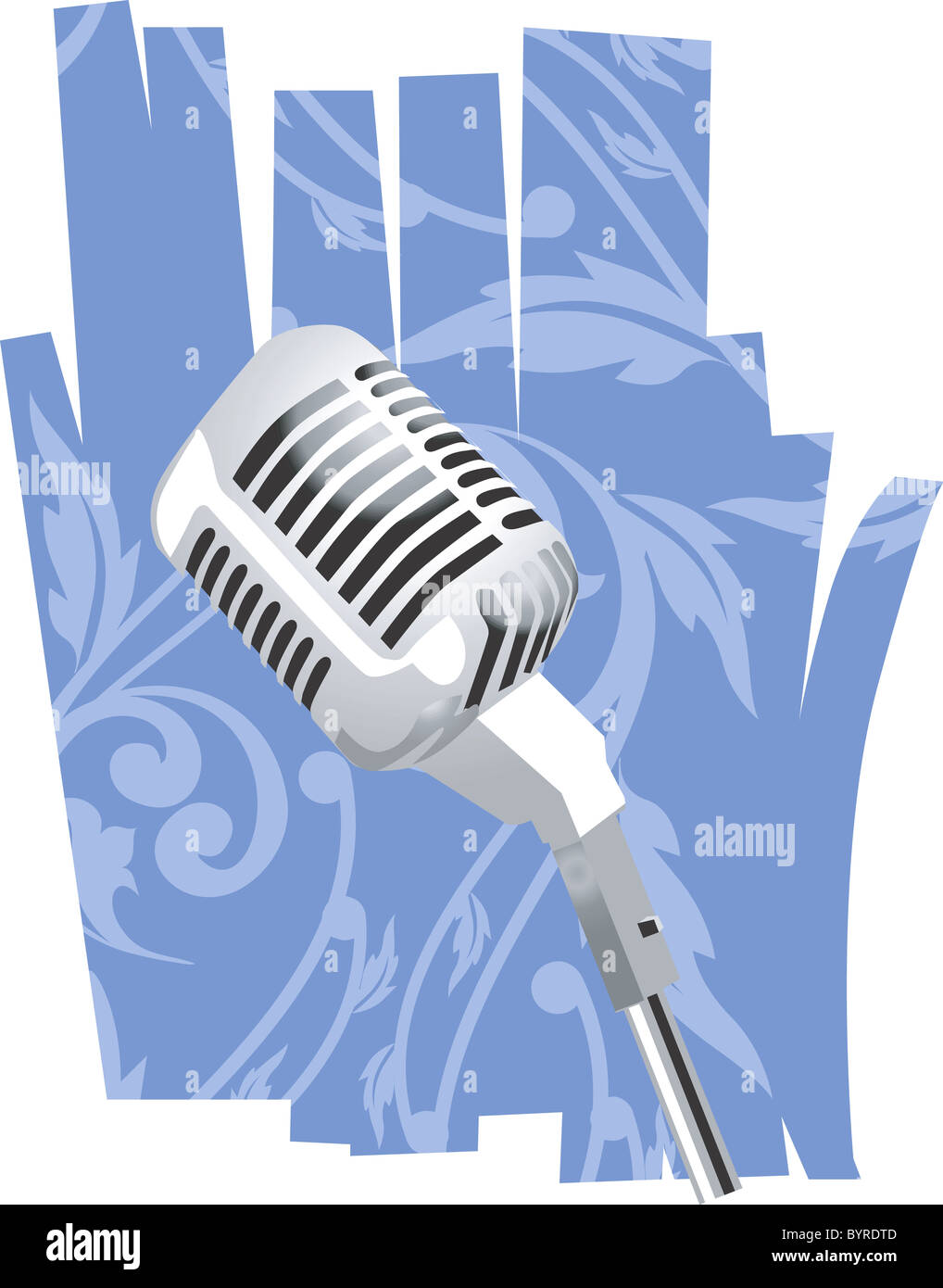 Radio station microphone vintage hi-res stock photography and images ...