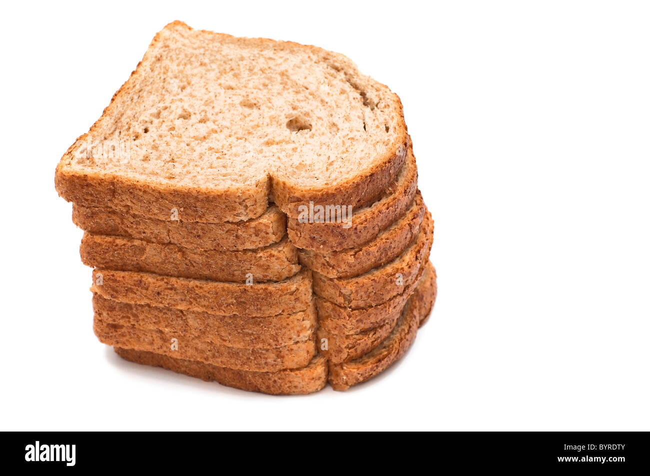 Cross section of bread Cut Out Stock Images & Pictures - Alamy