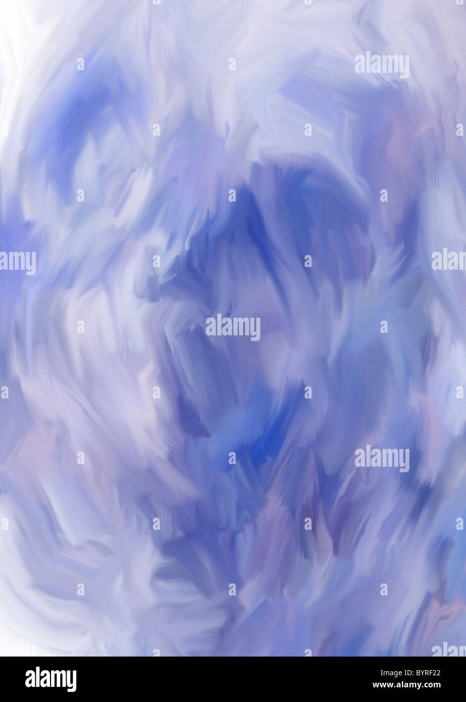 Hand painted background in shades of blue Stock Photo - Alamy