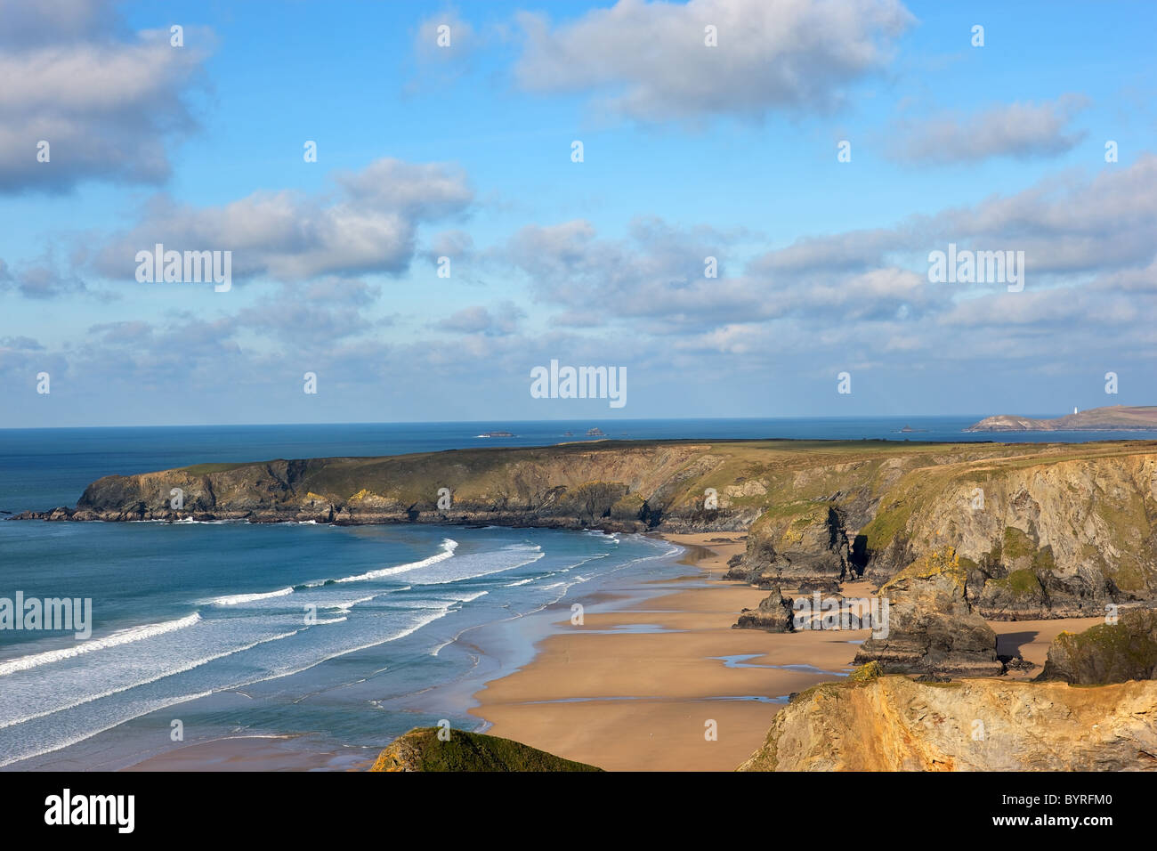 Pentire steps hi-res stock photography and images - Alamy