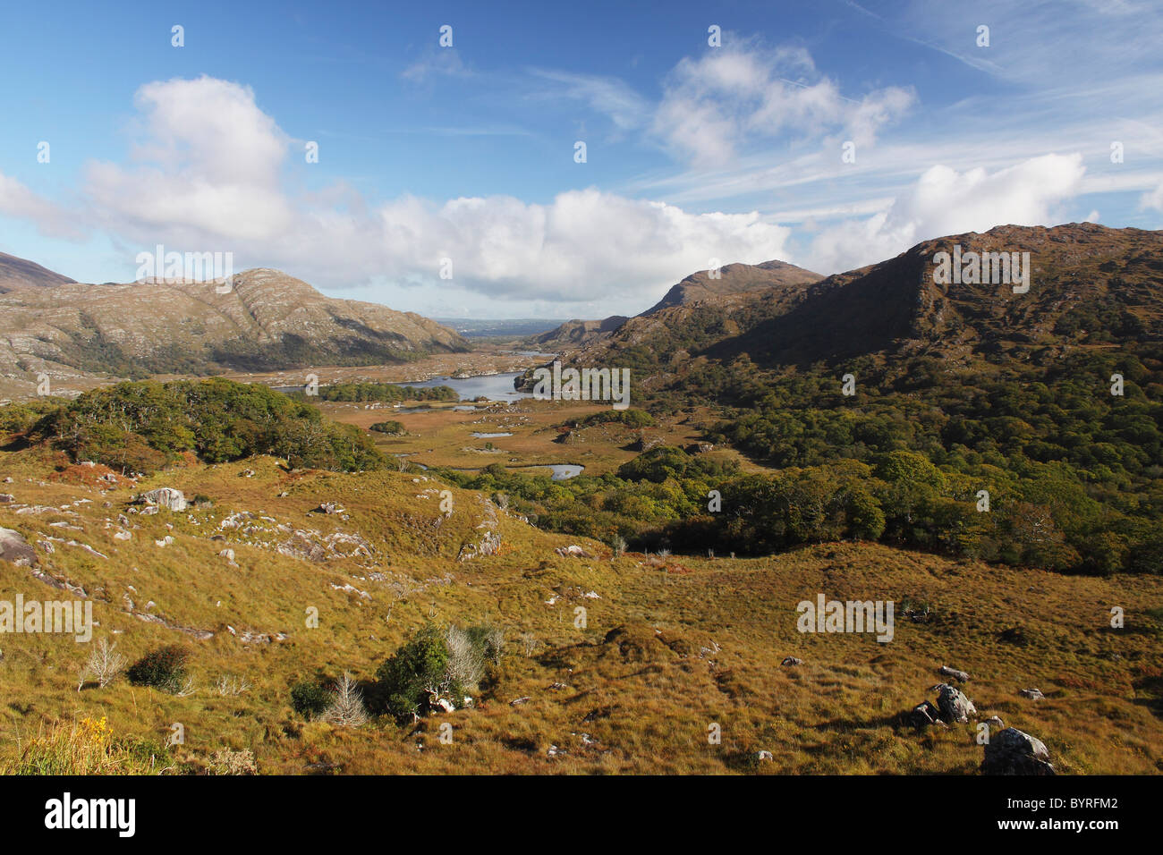 killarney lakes in killarney national park in munster region; county ...