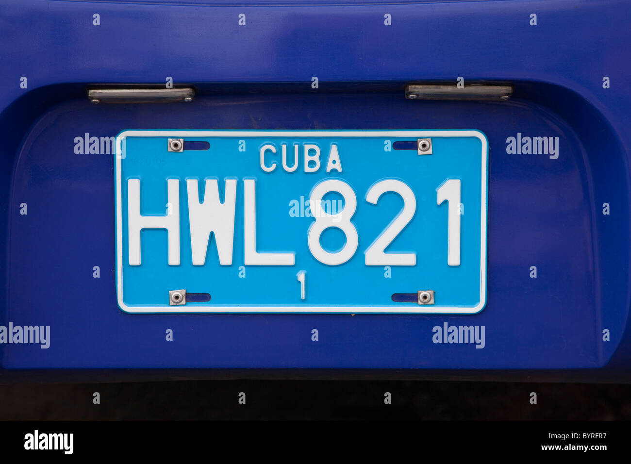 Cuba license plate hi-res stock photography and images - Alamy