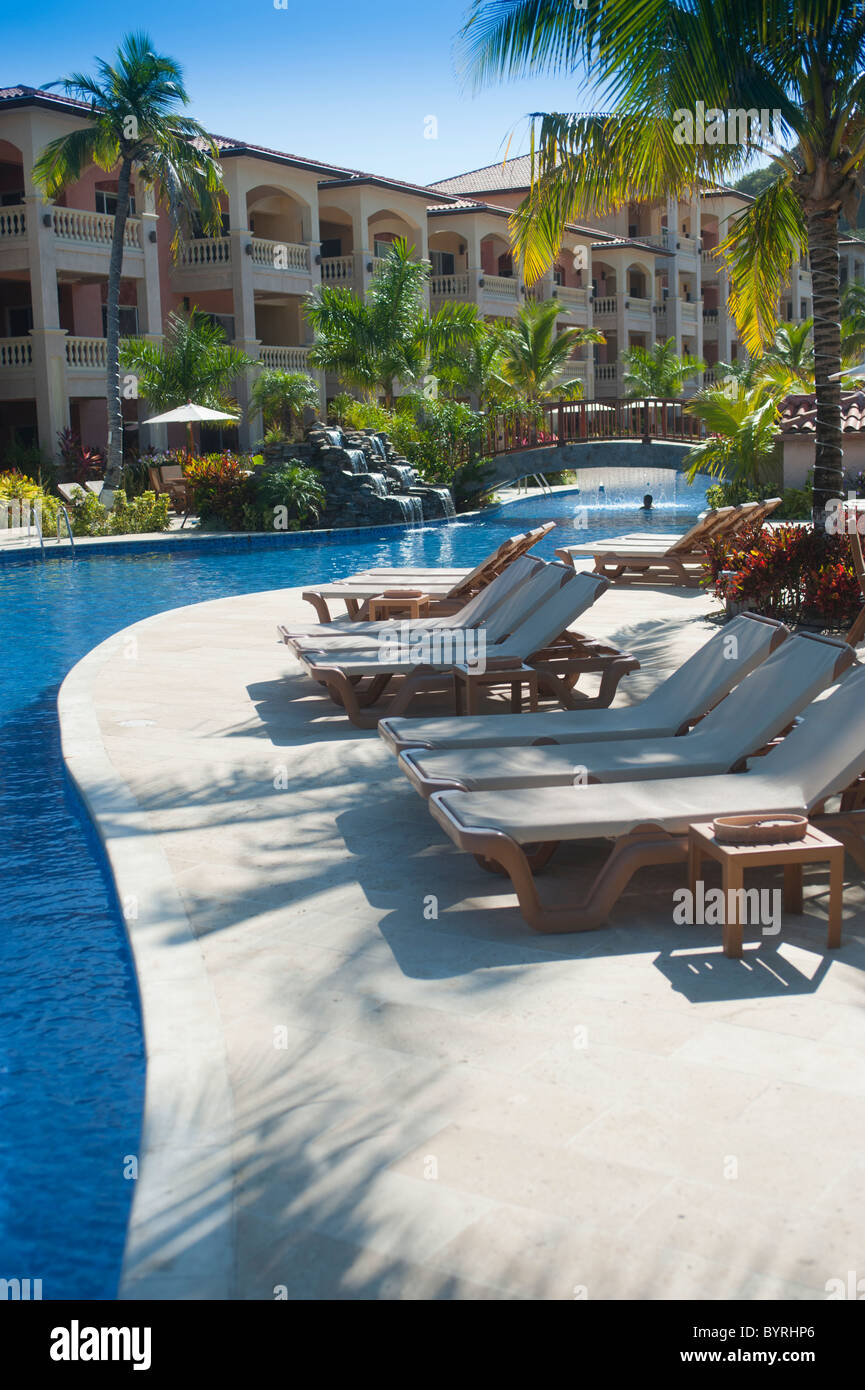 Modern tourist development of apartments and swimming pools at the ...