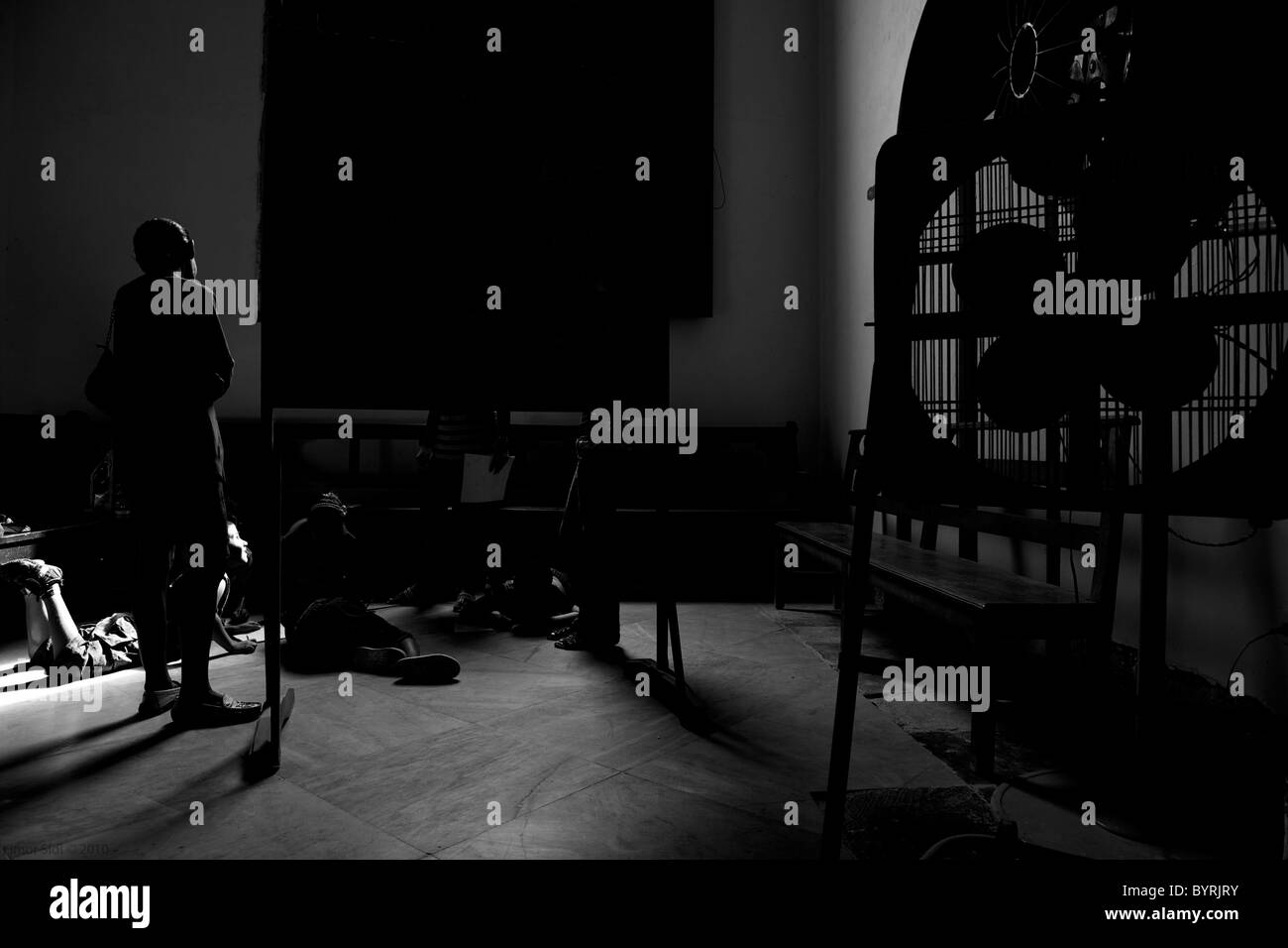 Teacher kids school Black and White Stock Photos & Images - Alamy