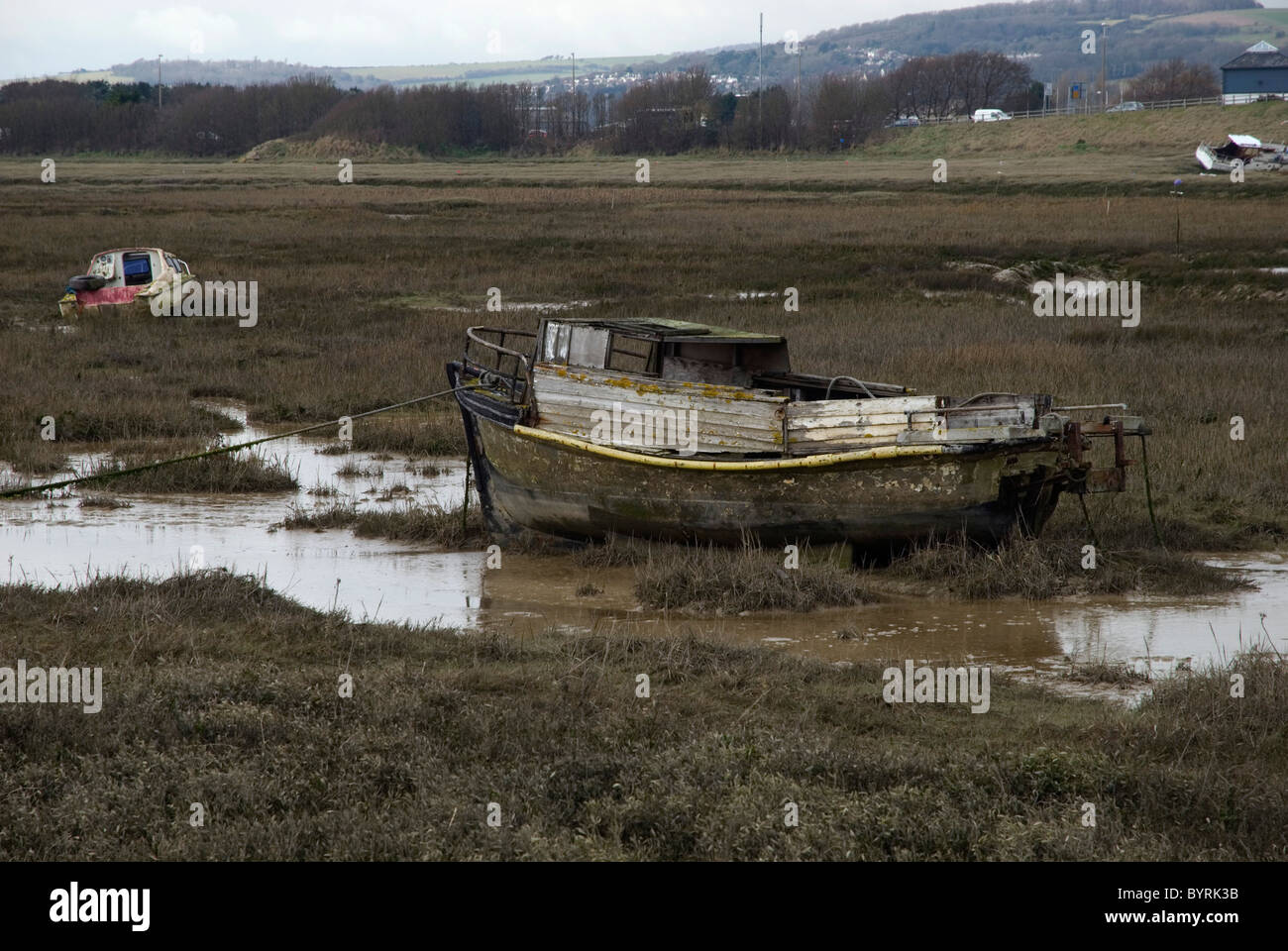 Old wooden barge hi-res stock photography and images - Alamy